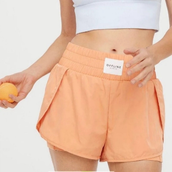 aerie | Shorts | Aerie Offline By Aerie The Hugger Running Shorts Size ...